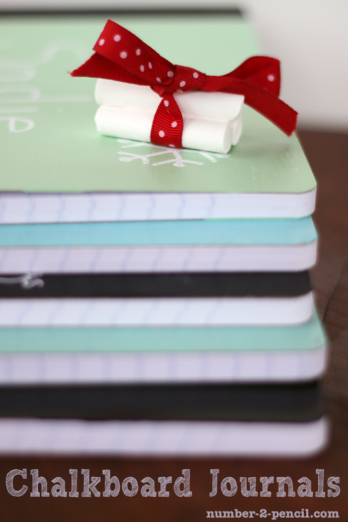 Chalkboard Journals - No. 2 Pencil