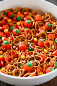 Sweet and Salty Candy Corn Snack Mix - No. 2 Pencil
