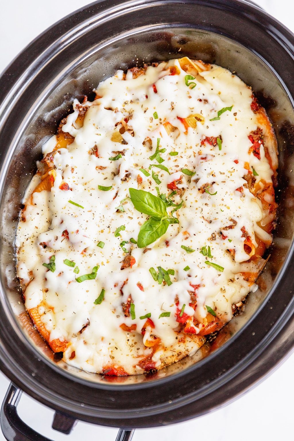 Slow Cooker Stuffed Shells with Meat - No. 2 Pencil