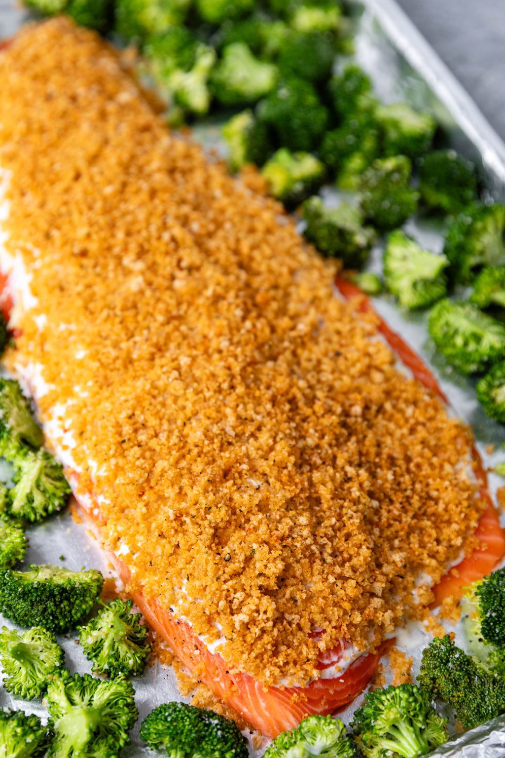 Parmesan Crusted Salmon Filet Recipe - No. 2 Pencil