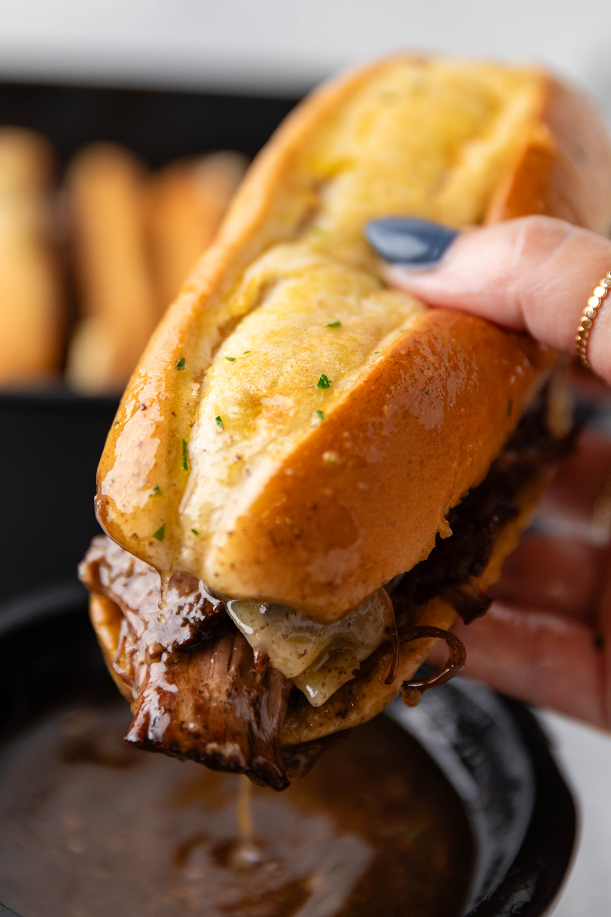 Slow Cooker French Dip Sandwiches - No. 2 Pencil