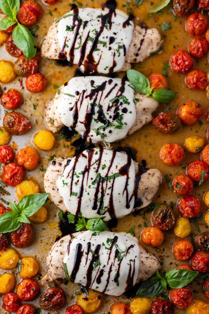 Sheet Pan Chicken Caprese - No. 2 Pencil